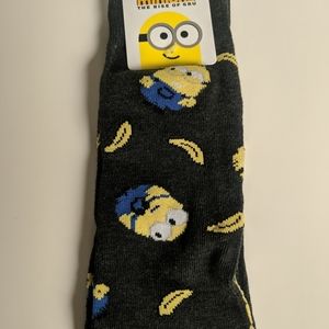 Universal | Underwear & Socks | Minions Crew Socks 2 Pairs | Poshmark